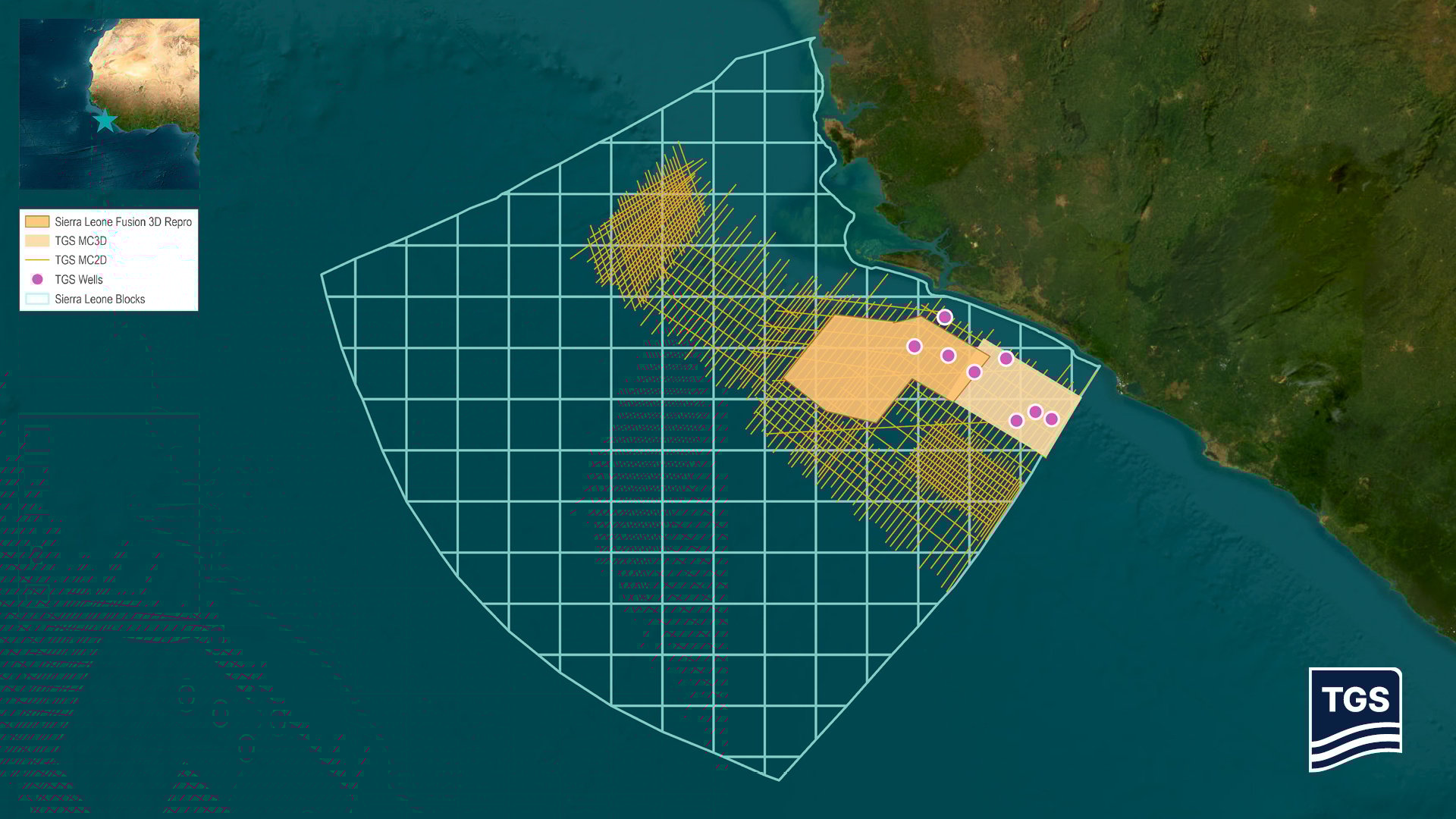 TGS Enhances Fusion 3D Seismic Data to Illuminate Offshore Sierra Leone Exploration Potential
